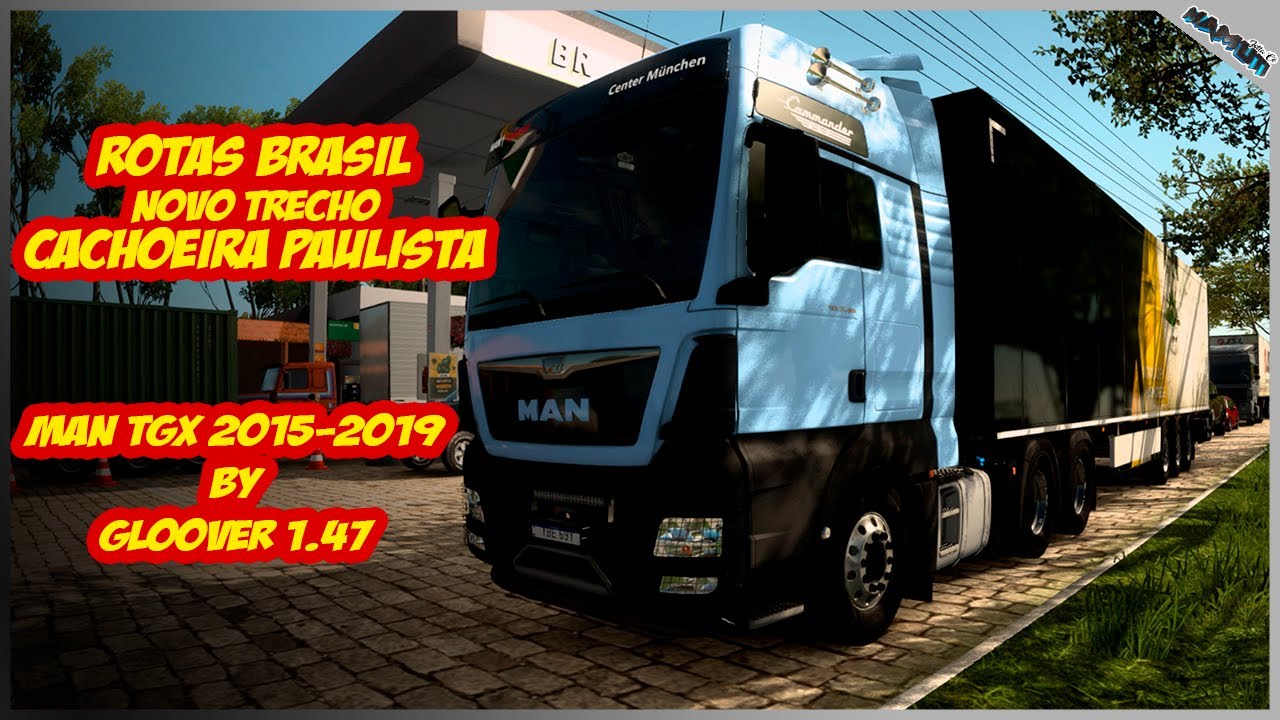 ROTAS BRASIL CONHENCENDO UM NOVO TRAJETO ETS2 1.47 - YouTube