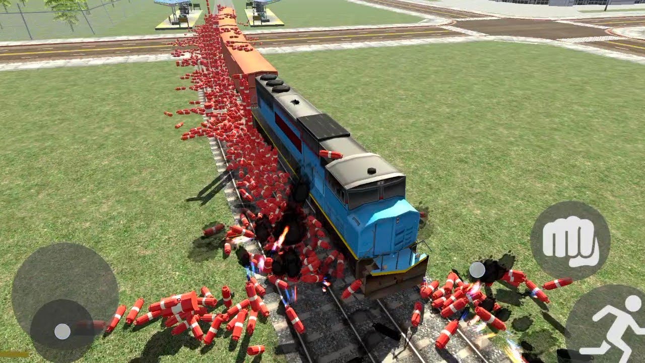 BLAST Train by Gas cylinder - YouTube