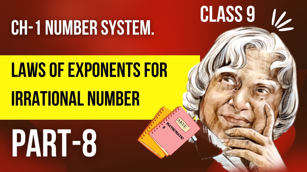 Laws of Exponents for Irrational Number | Class 9 Maths Chapter 1 ...