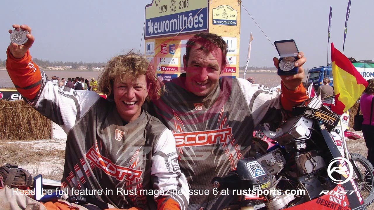 PATSY QUICK ON HOW TO NAVIGATE ON A RALLY BIKE - YouTube