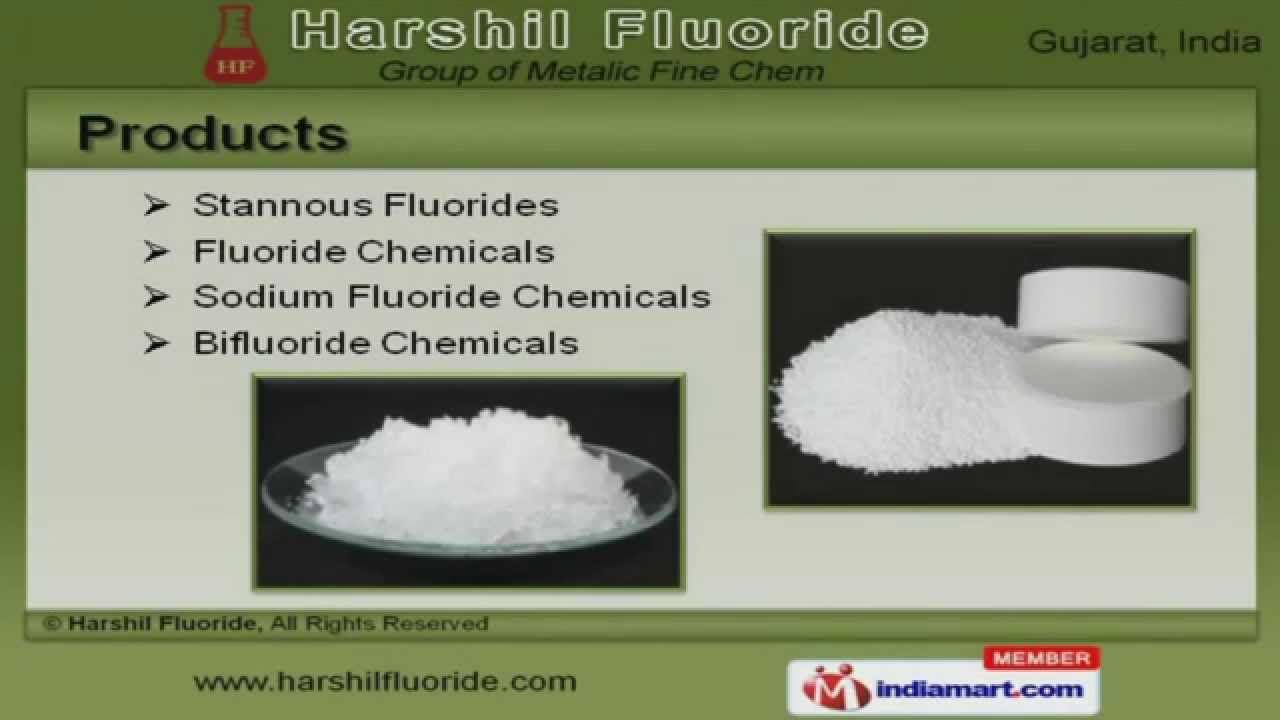 Industrial Chemicals by Harshil Fluoride, Vapi - YouTube