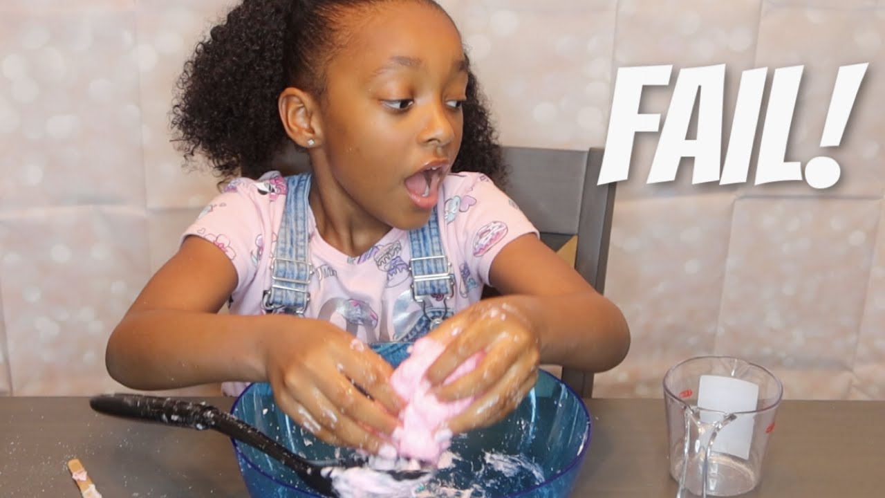 Q&A WHILE MAKING SLIME| Epic FAIL - YouTube