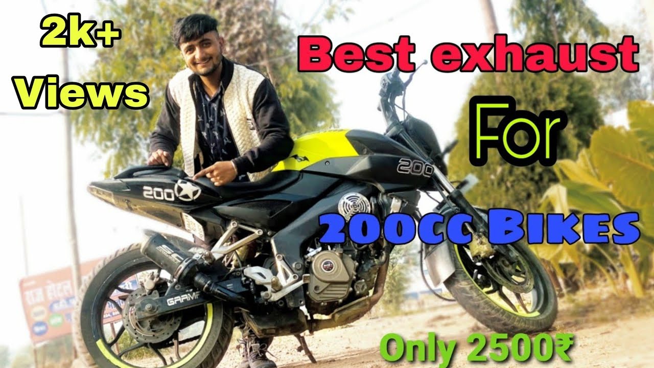 Best Exhaust For All 200cc Bikes | SC Project | | Ns200 Sound ...