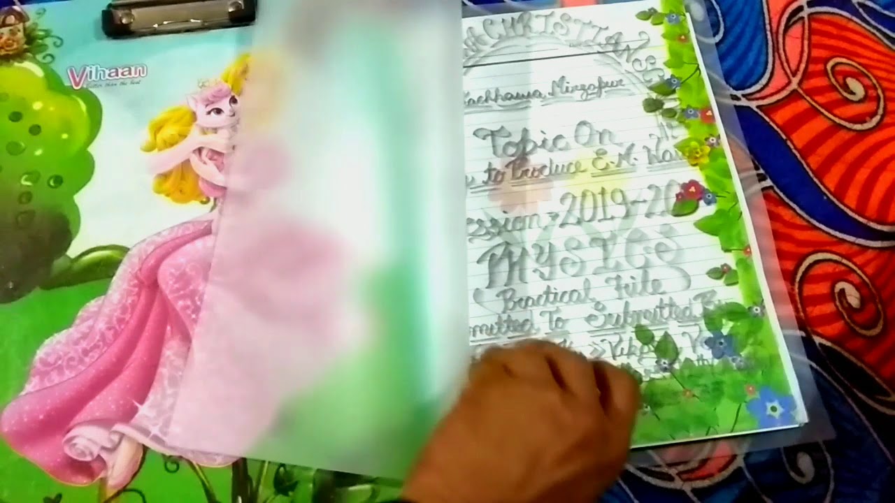 Physics project file class 12th - YouTube