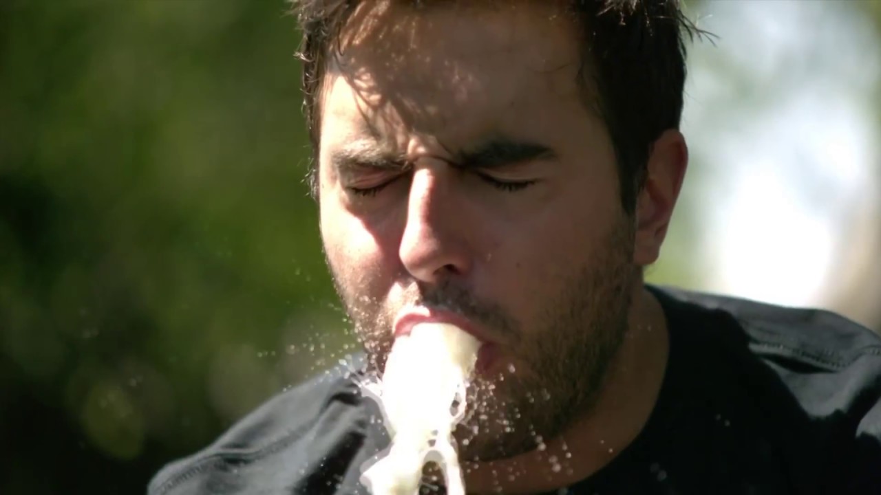 so i put spongebob music over vomiting in slow motion - YouTube