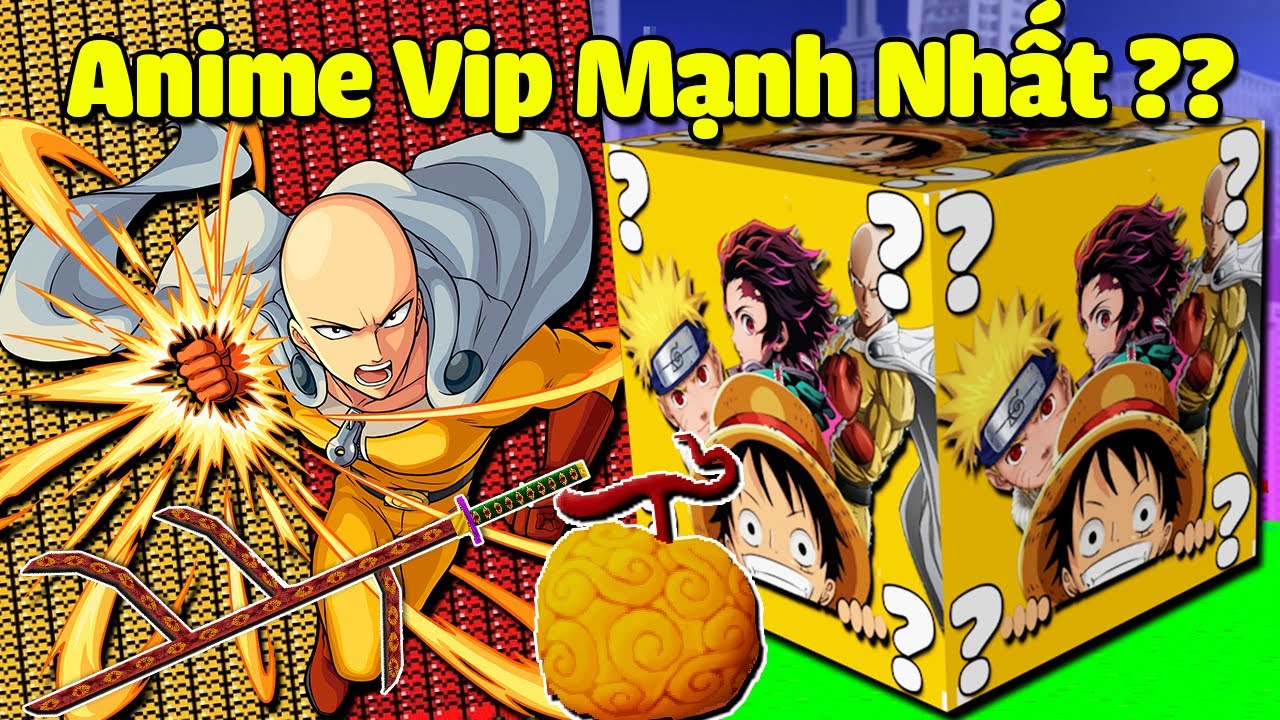 ANIME VIP MẠNH NHẤT MINECRAFT ?? MINI GAME : ANIME LUCKY BLOCK BEDWARS ...