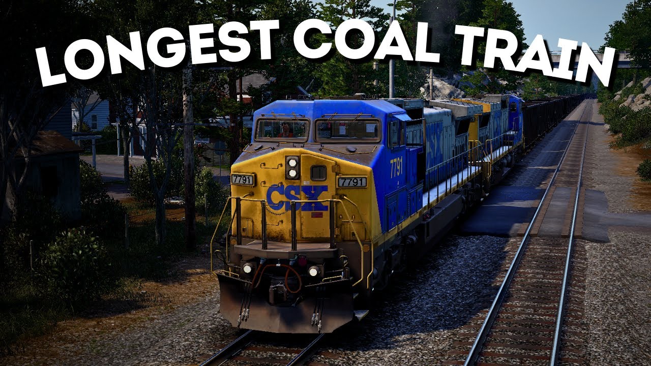 Driving a Long Coal Train EP:2 | Train Sim World - YouTube