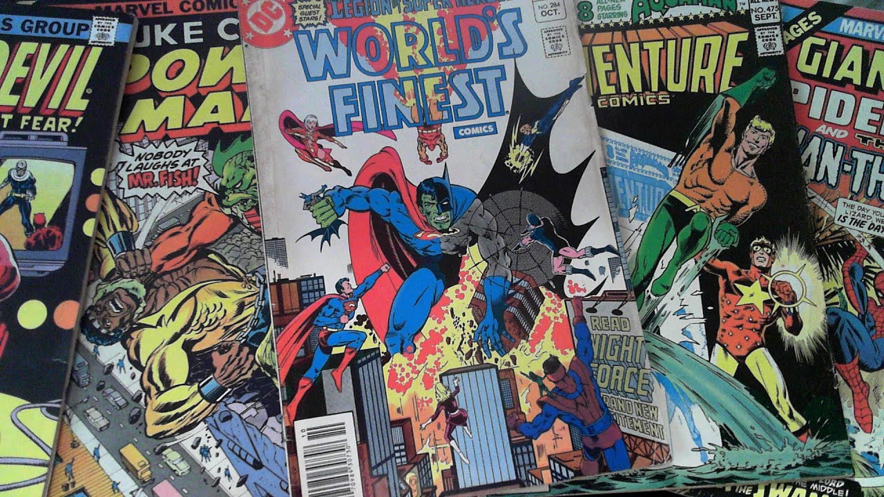 Spider-Man! Man-Thing! Luke Cage! Aquaman! Superman! Batman! - YouTube