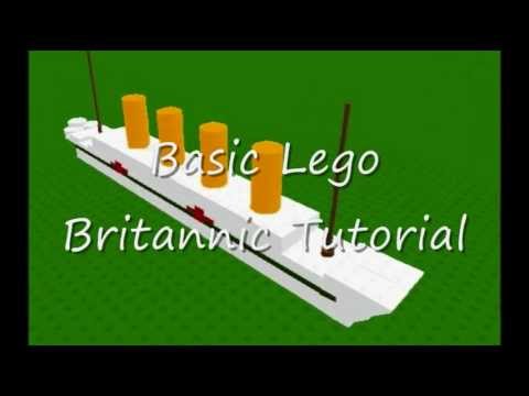 Basic Lego Britannic Tutorial - YouTube