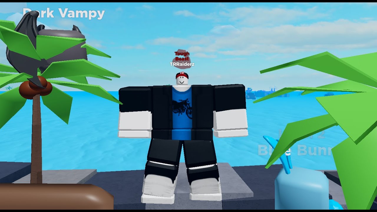 Killing Giants and becoming surprisingly strong in Muscle Legends - YouTube