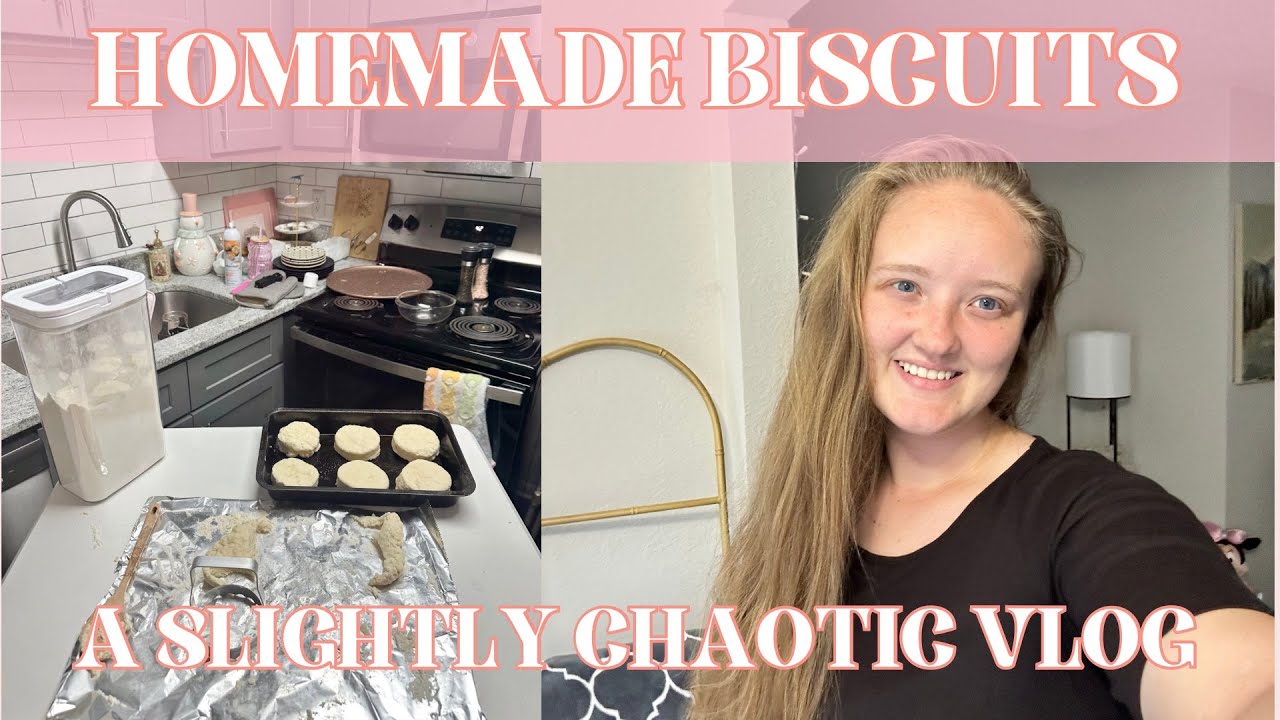 A Slightly Chaotic Baking Vlog | Homemade Biscuits - YouTube