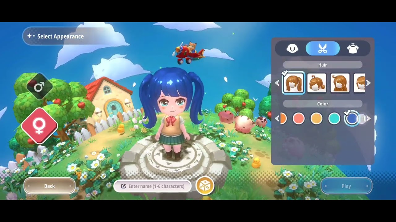 Start and Character Creation《Fluffy Planet Saga》 - YouTube