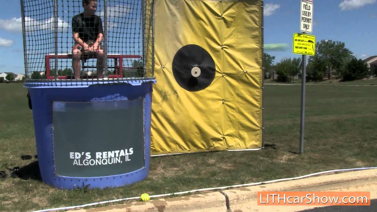 Lake In The Hills Car Show Dunk Tank - YouTube