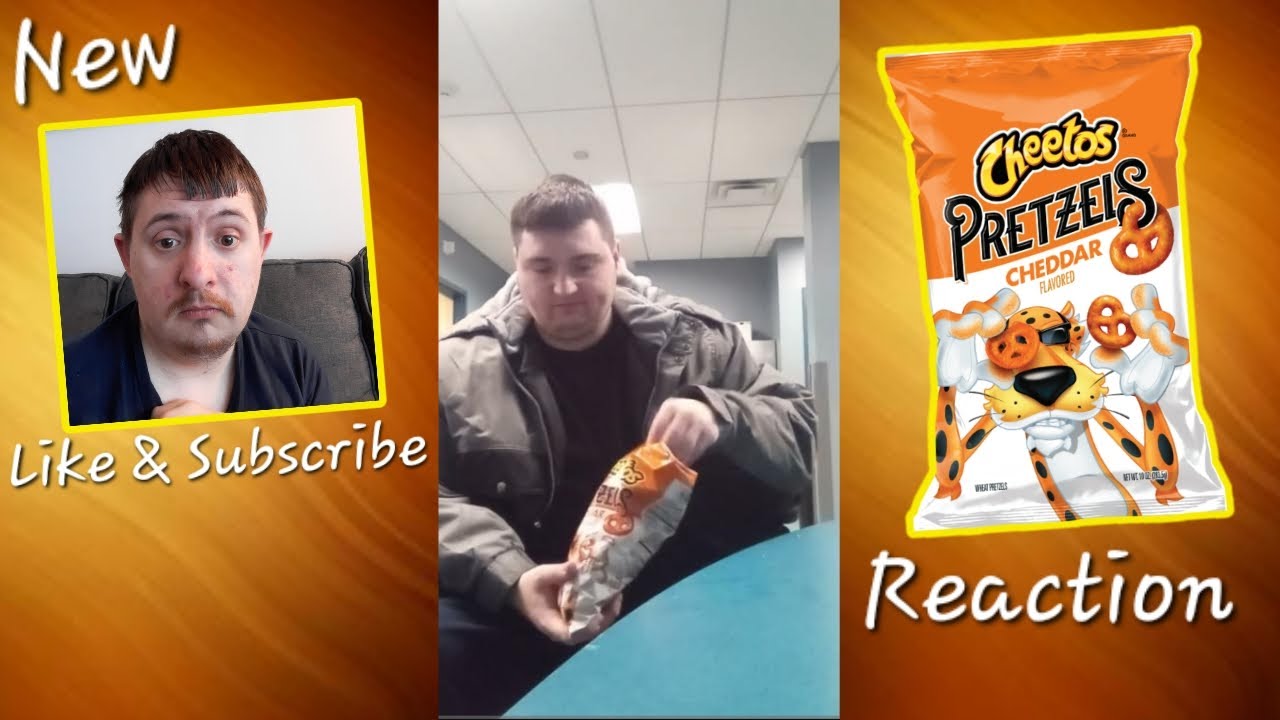 [Reaction] Taste Test # 92 Cheetos Pretzels Cheddar Flavored - YouTube