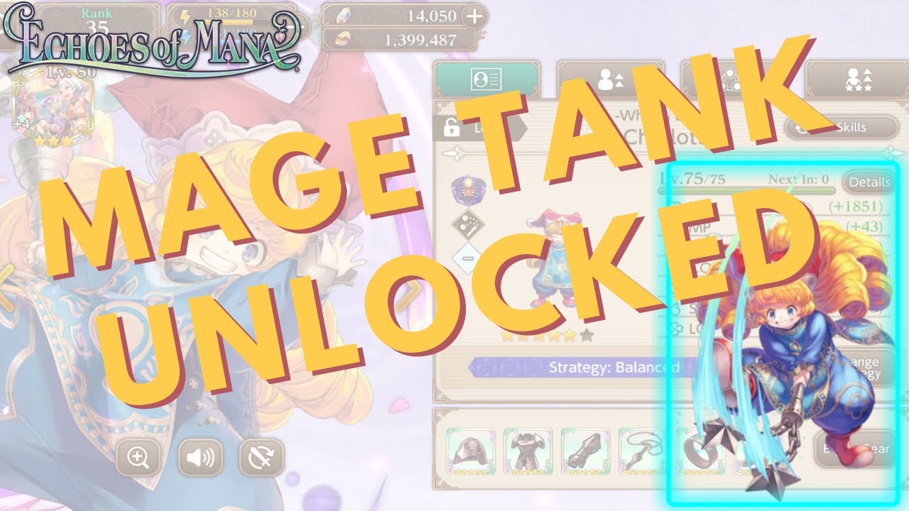 Charlotte Mage Tank? (Echoes of Mana) - YouTube