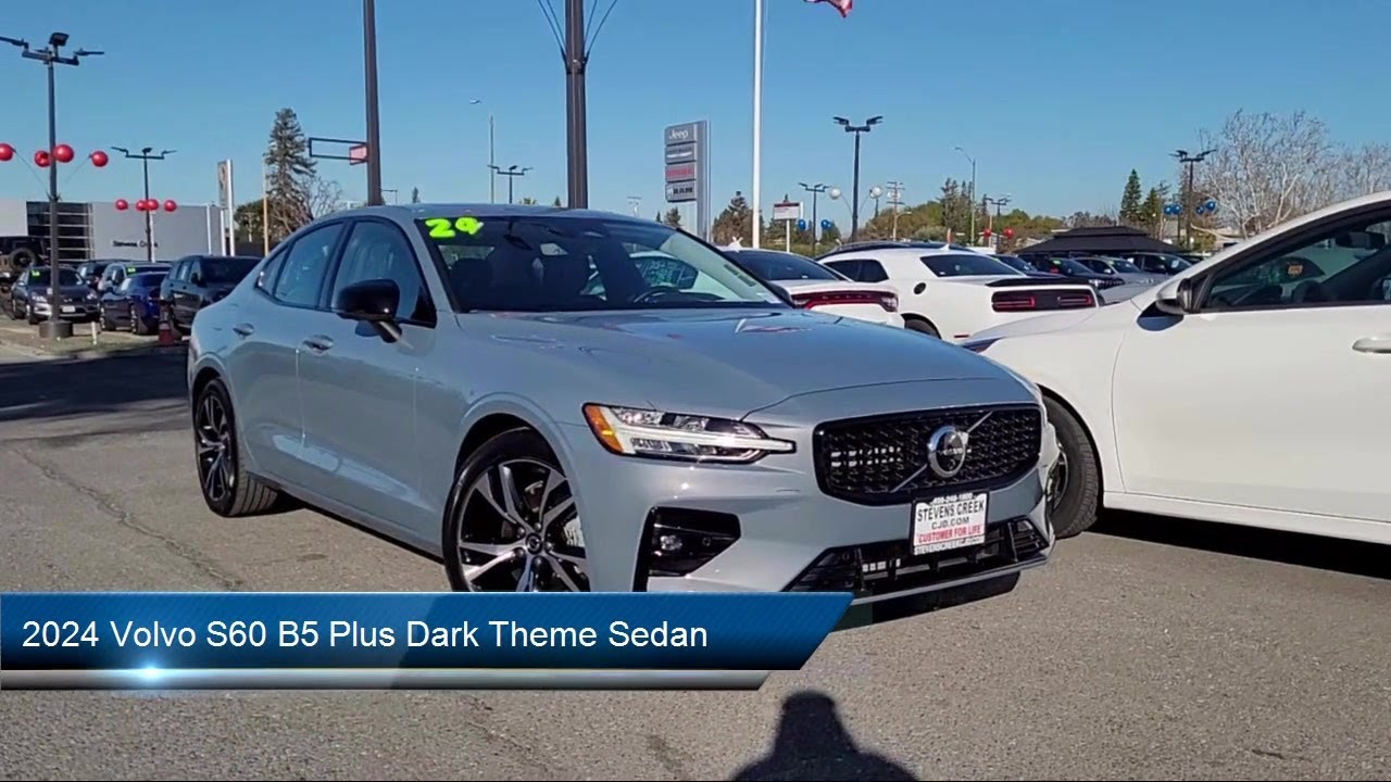 2024 Volvo S60 B5 Plus Dark Theme Sedan San Jose Fremont San Leandro ...