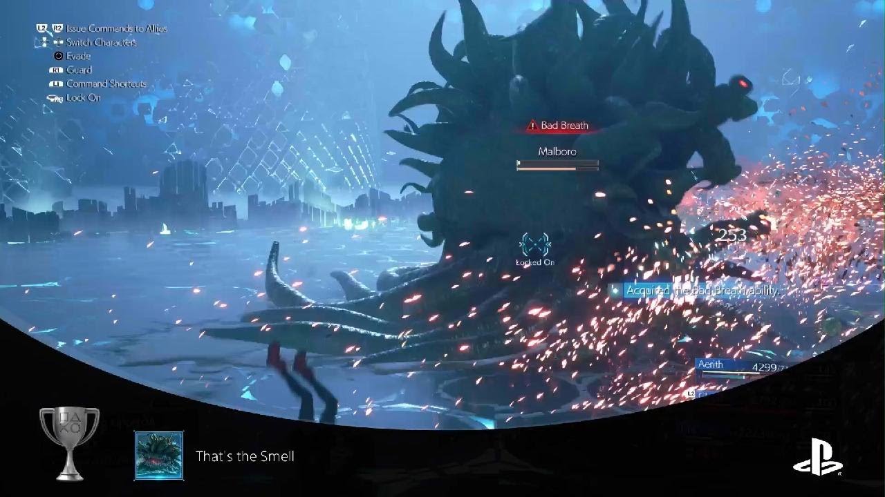 FF7R - Final Fantasy VII Remake - That's The Smell Triumph - YouTube