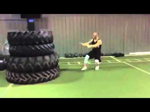 Jordan Burdue 70 Inch Tire Jump - YouTube