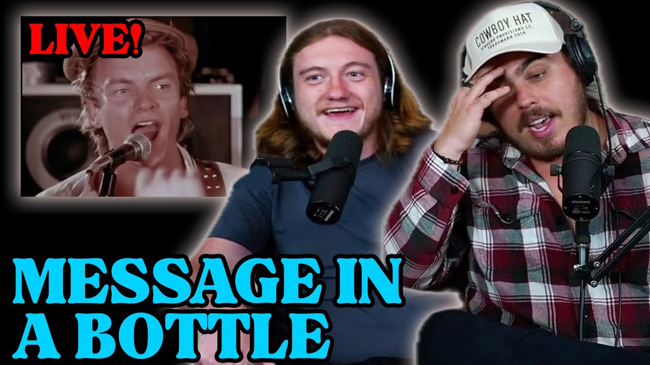 Message In a Bottle - Police LIVE 1980 | Andy & Alex FIRST TIME ...