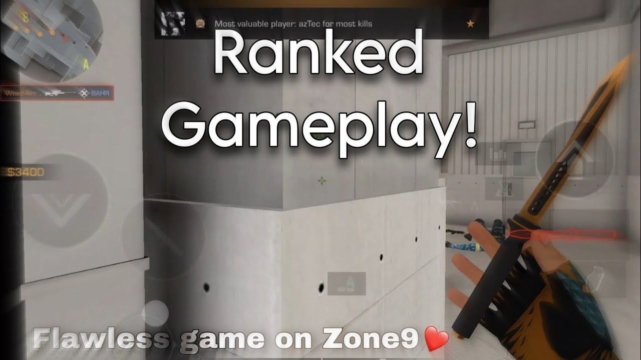 Flawless game on Zone 9 😍 (Full competitive game) Standoff 2 - YouTube