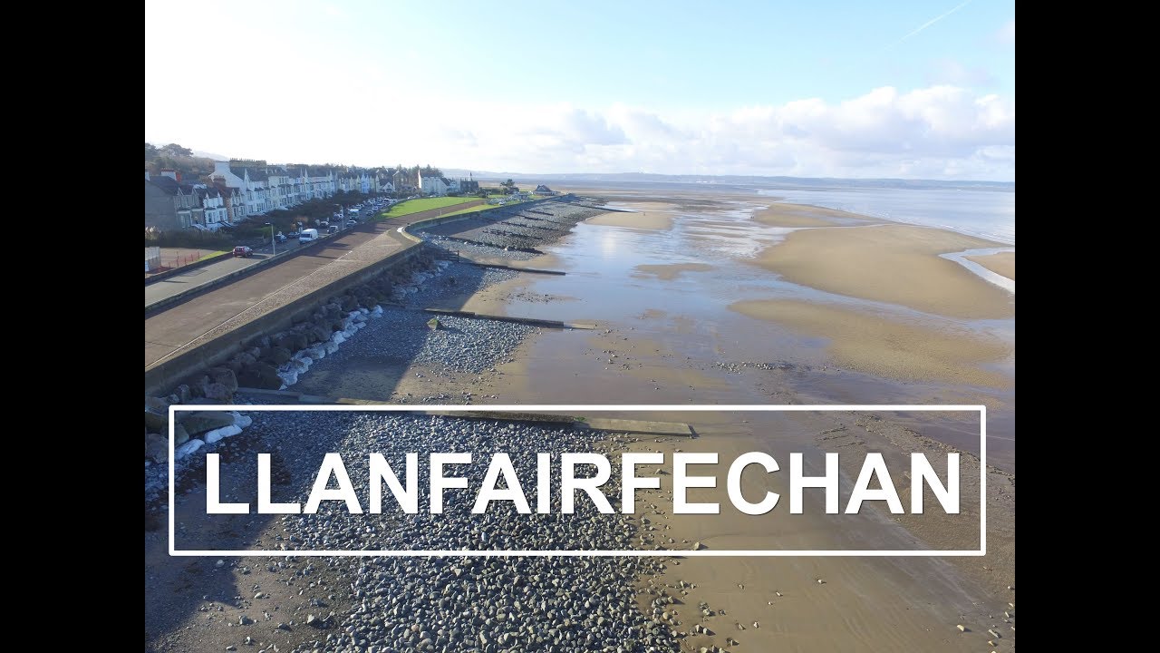 Llanfairfechan Beach / Promenade - YouTube
