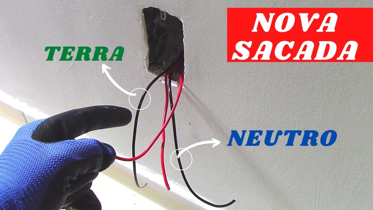 NOVA SACADA- Identificar Condutores NEUTRO/TERRA - YouTube