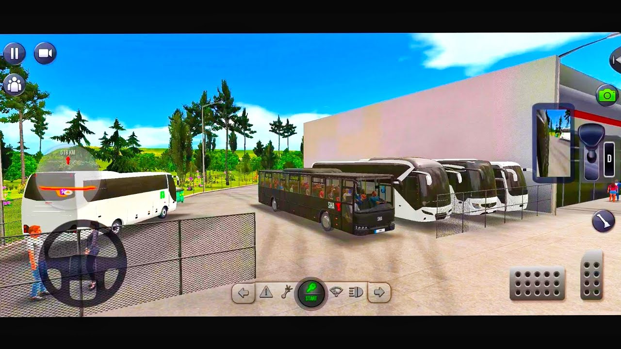 Temsa Tourmaline Plus Bus driving in Bus simulator Ultimate #gaming # ...