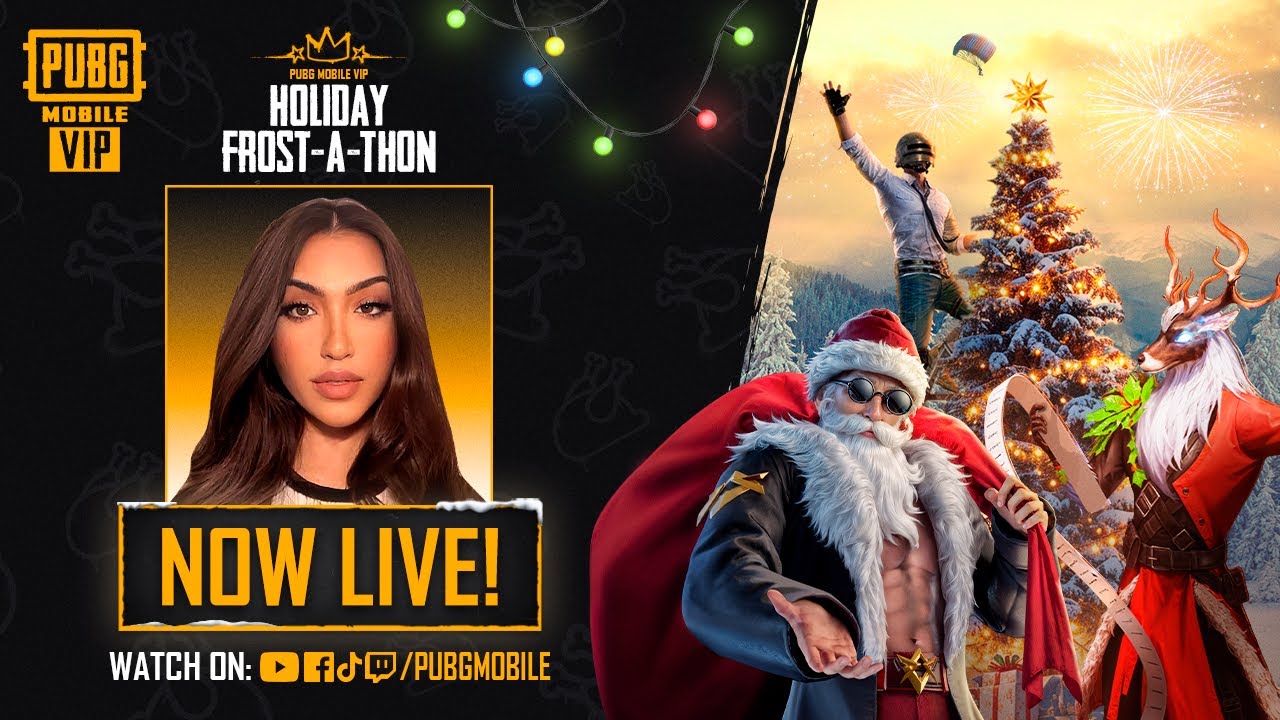 PUBG MOBILE VIP Holiday Frost-a-Thon: World of Wonder Queens w ...