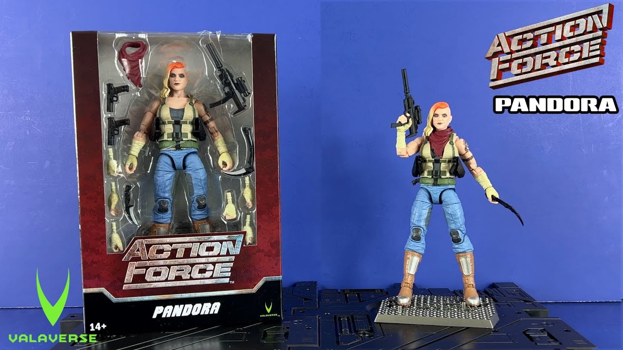 VALAVERSE Action Force PANDORA Review - YouTube
