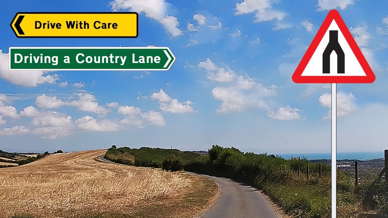 Driving A Country Lane - YouTube