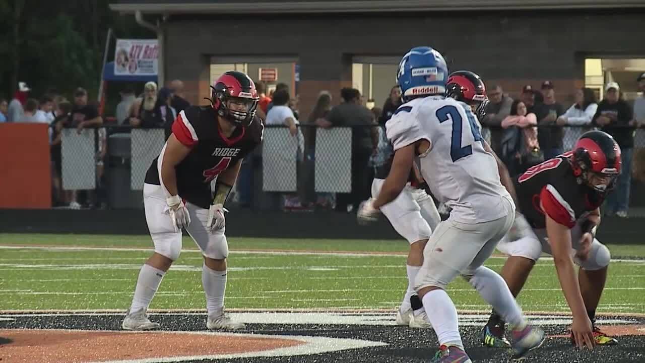 Jackson-Milton Blue Jays vs. Mineral Ridge Rams high school football ...