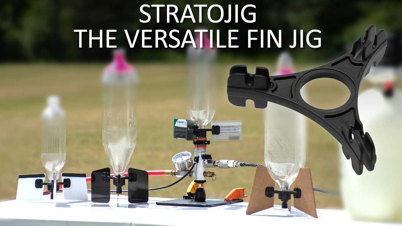 StratoJig the Easy Homemade Fin Mounting Adapter for Water Rockets ...