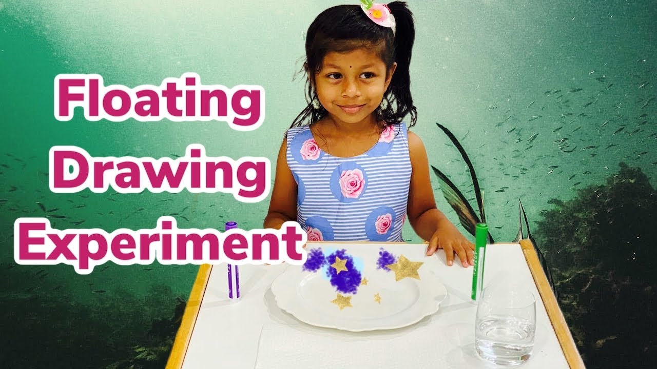 How to do Floating Drawing Experiment at home (DIY - Home Activity ...