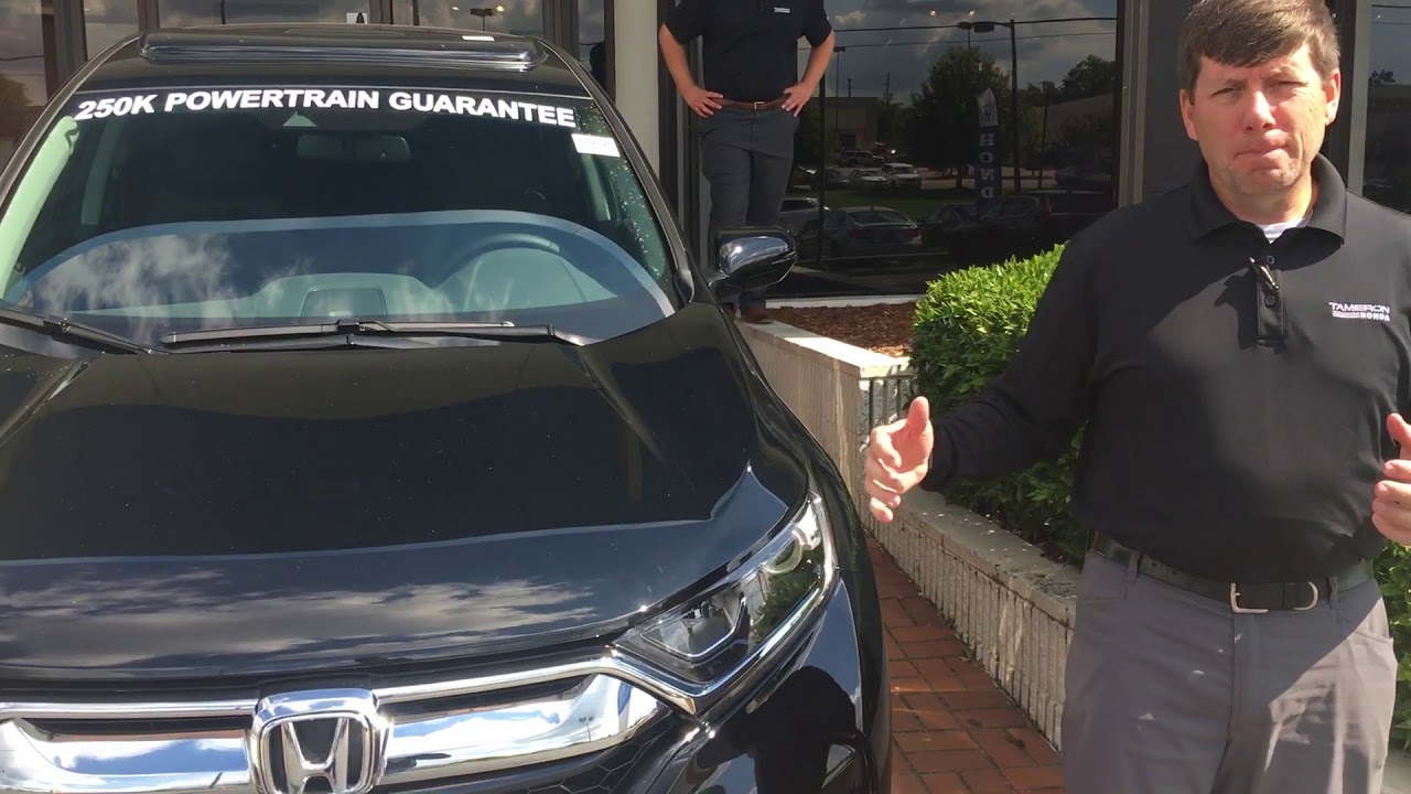 2018 Honda CR-V for Keith from David at Tameron Honda - YouTube