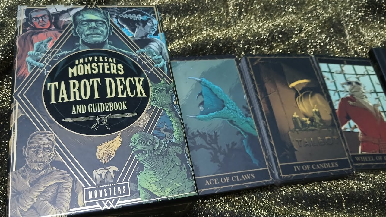 Universal Monsters Tarot Deck - YouTube