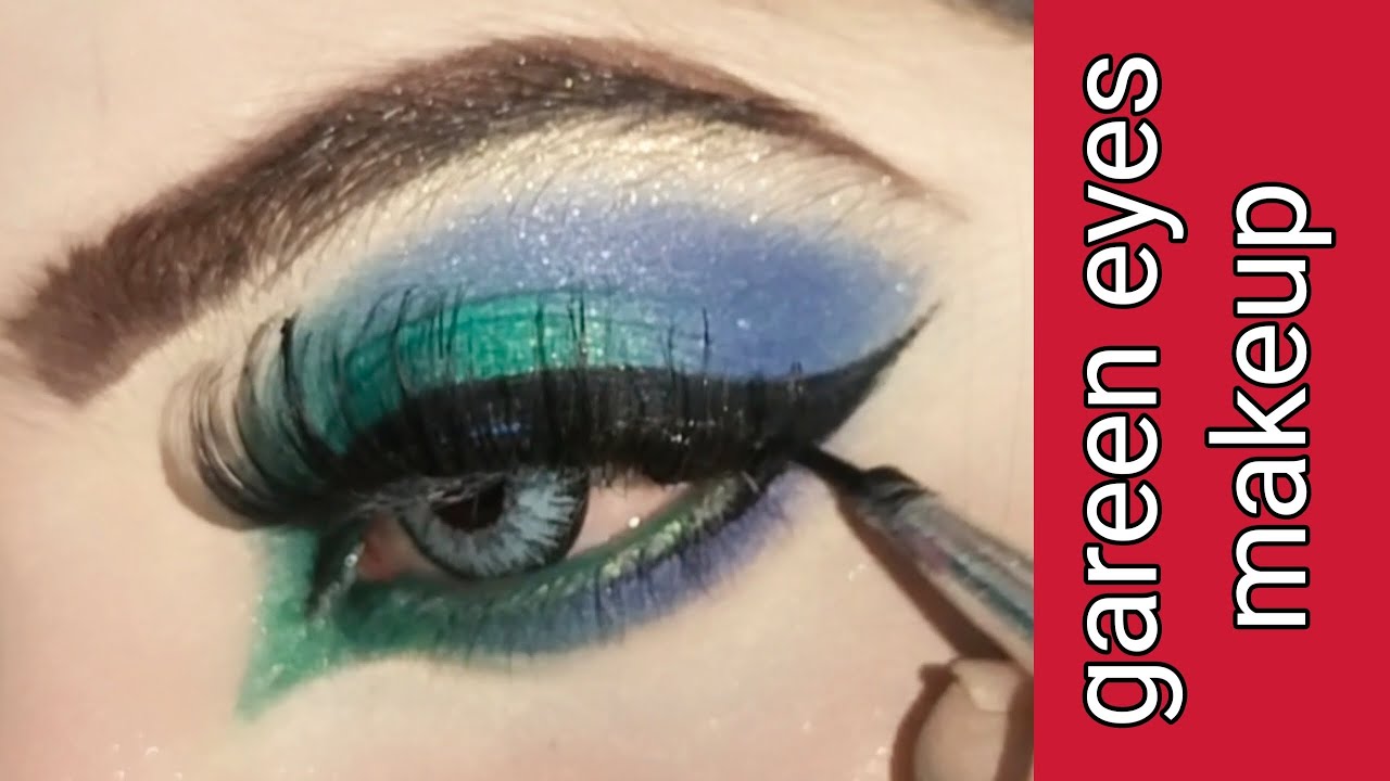 gareen eyes makeup tutorial/simple eyes makeup tutorial/fyp /by Rani ch ...