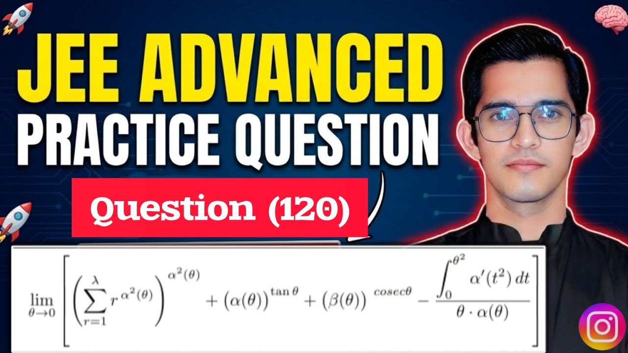 JEE ADVANCED PRACTICE QUESTION (120) #iit #jeeadvanced #jeemains - YouTube