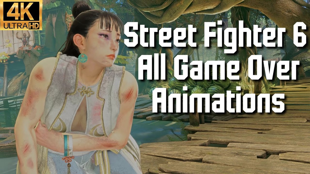 Street Fighter 6 - All Game Over Animations - YouTube