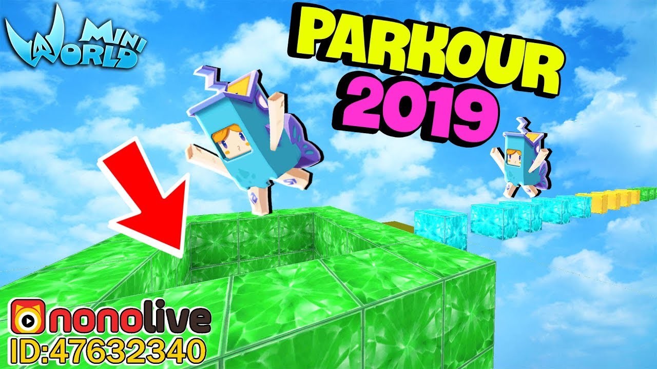 MINI WORLD*THỬ THÁCH NHẢY PARKOUR NĂM 2019 SIÊU DỄ TRONG MINI WORLD ...