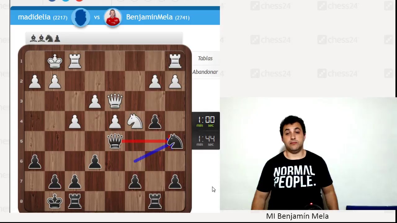 Ajedrez Dicharachero con Benjamín Mela - YouTube