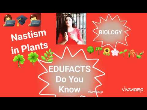 NASTISM IN PLANTS,BIOLOGY - YouTube