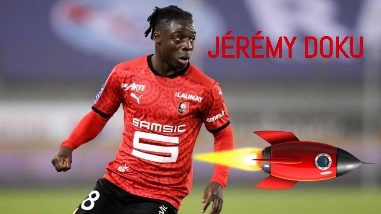 JEREMY DOKU - Dribbling, skills and assists. Best goals of Jeremy Doku ...