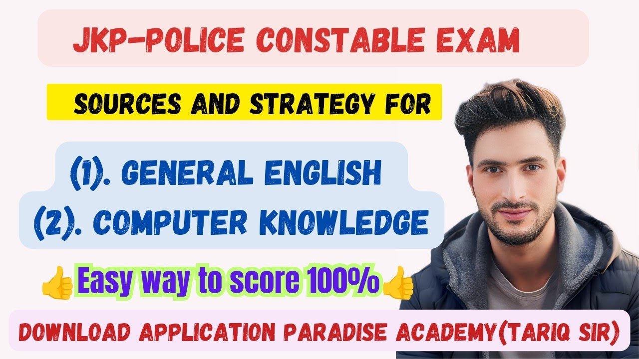 Jkp Constable, [ENGLISH & COMPUTER], Strategy to score 100% marks ...