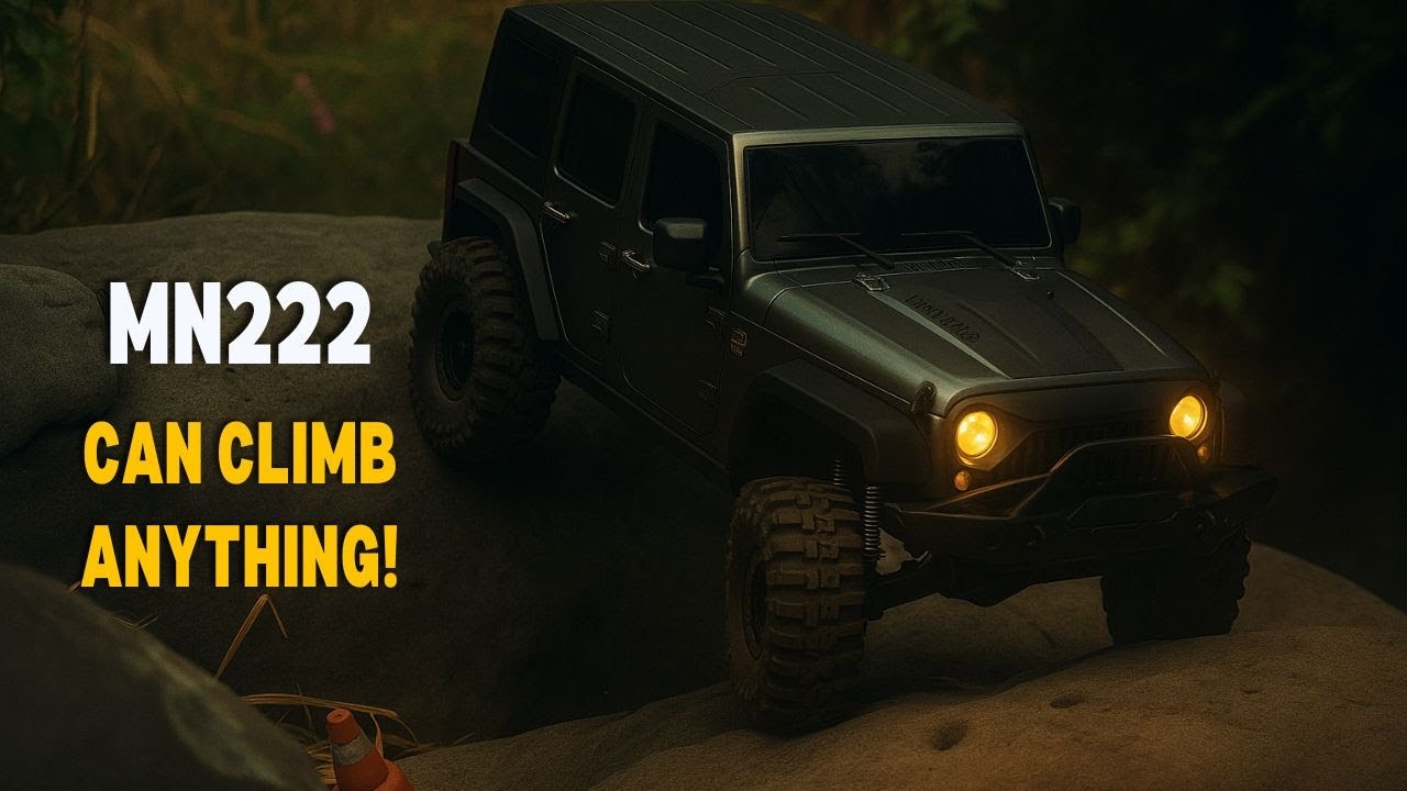 This 1:10 Scale Jeep Rubicon RC is a BEAST! | MN222 Off-Road Monster ...