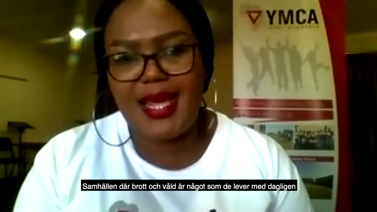 Intervju om "Youth Justice" med Pelisa Camagu från YMCA South Africa - kort version - YouTube