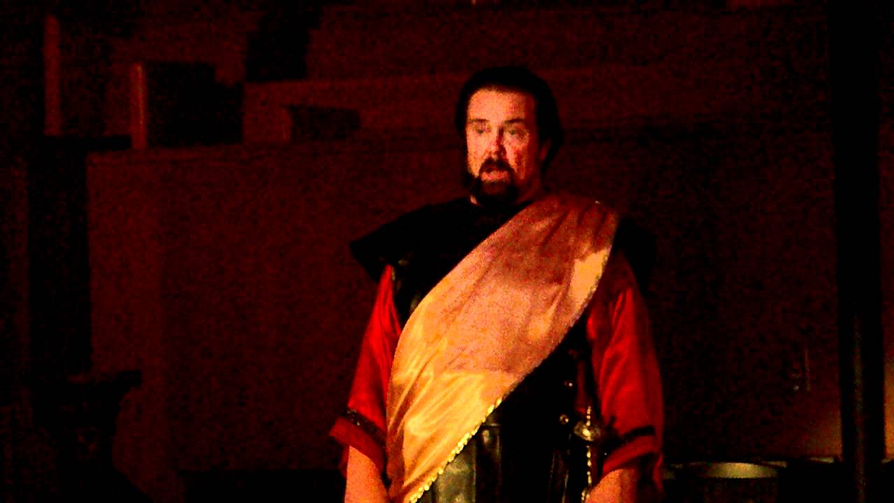 Paul Pitts One-Man Performance As "The Scribe" - YouTube