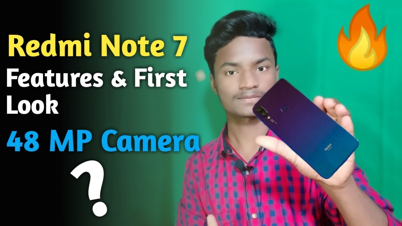 Redmi Note 7 Full Review & Specifications || First Look - YouTube