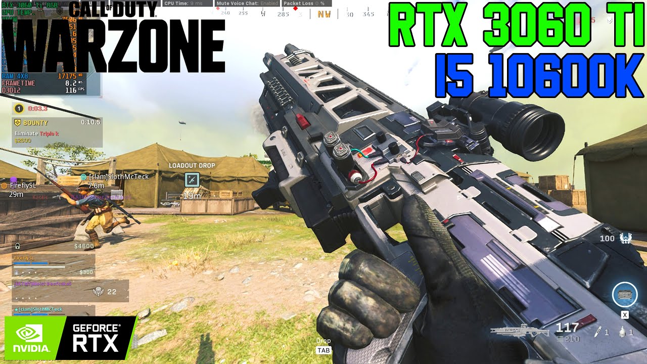 Call of Duty : Warzone Season 5 | RTX 3060 Ti 8GB ( ULTRA Settings RTX ...