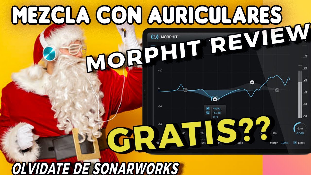 SONARWORS vs MORPHIT (GRATIS!??) REVIEW COMO MEZCLAR CON AURICULARES RESPUESTA PLANA !!! - YouTube