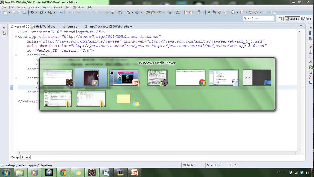 Jsp Servlet 7: Deployment Descriptor - YouTube